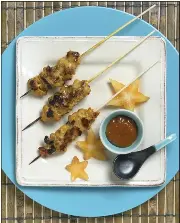 CHICKEN SATAY WITH PEANUT SAUCE - PressReader