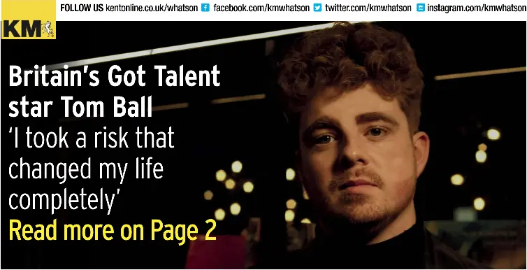 Britain’s Got Talent star Tom Ball FUN FESTIVE FAIRS - PressReader