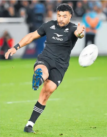 Mo’unga must step up to the mark - PressReader