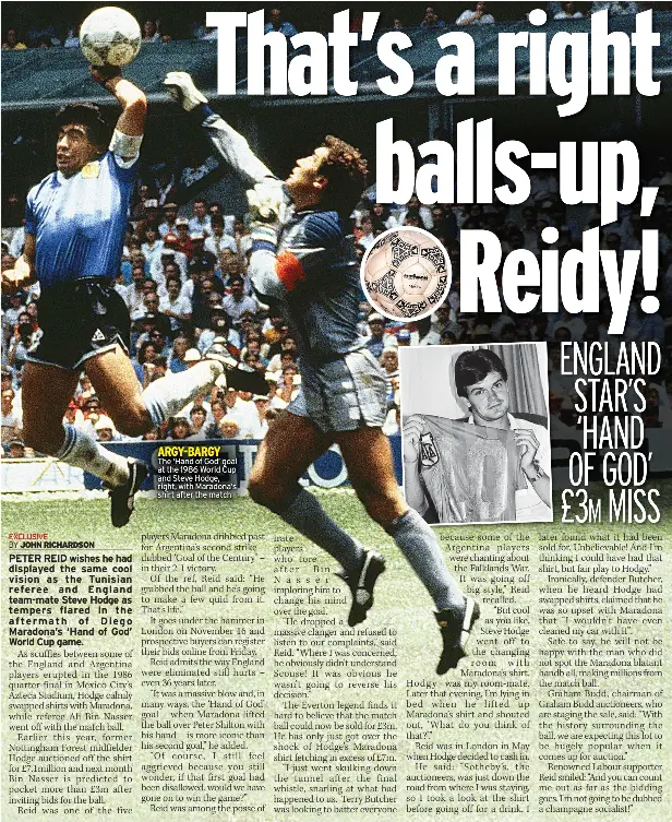 That’s a right balls-up, Reidy! - PressReader