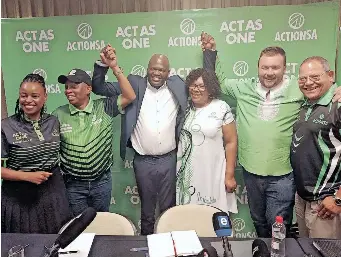 Mncwango to ‘revive Actionsa’ - PressReader
