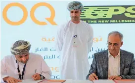 OQ Gas Network and GPS sign deal for maintenanc­e services - PressReader