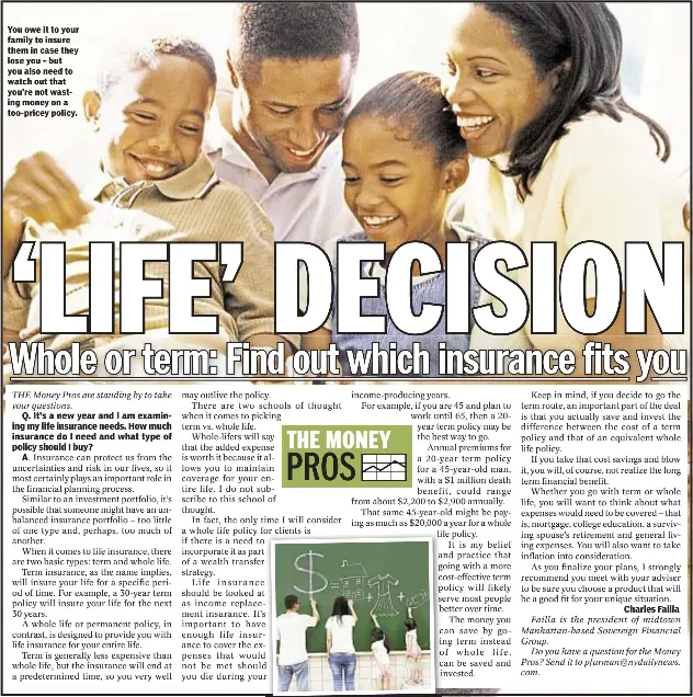 ‘LIFE’ DECISION - PressReader