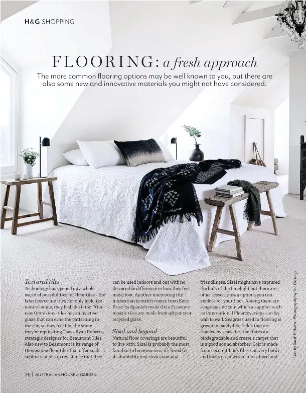Flooring A fresh approach. - PressReader