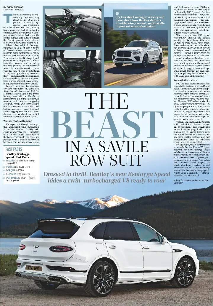 THE BEAST IN A SAVILE ROW SUIT - PressReader