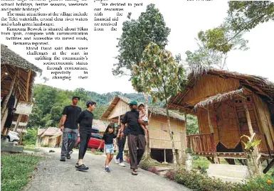 Ecotourism boom for Orang Asli village in Perak - PressReader