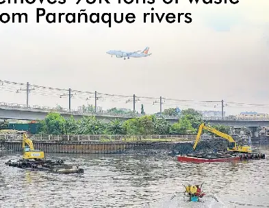 SMC removes 93K tons of waste from Parañaque rivers - PressReader