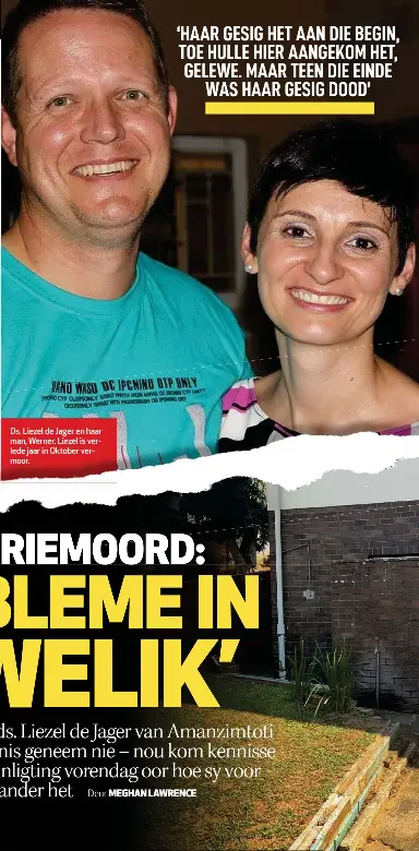 PASTORIEMO­ORD: ‘PROBLEME IN HUWELIK’ - PressReader