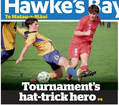 Tournament’s hat-trick hero - PressReader