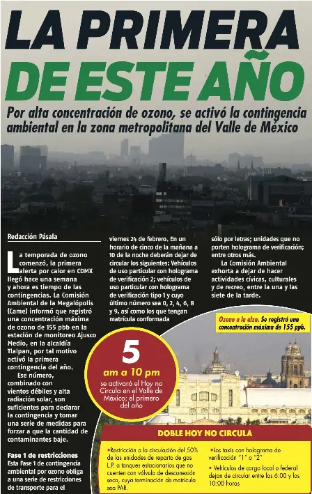 LA PRIMERA DE ESTE AÑO - PressReader