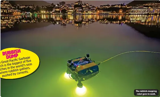 Robot helps with ocean clean-up - PressReader