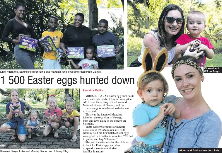 1 500 Easter eggs hunted down - PressReader