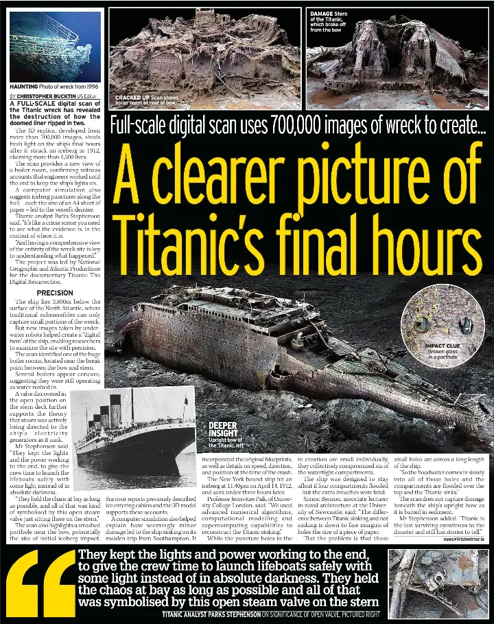 A clearer picture of Titanic’s final hours - PressReader