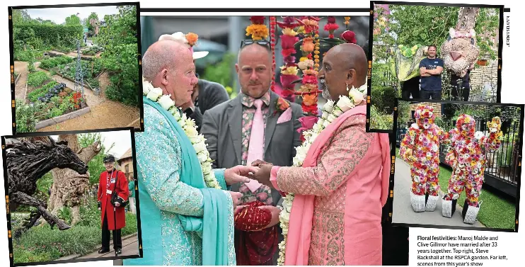 Chelsea Flower Show hosts its first wedding - PressReader
