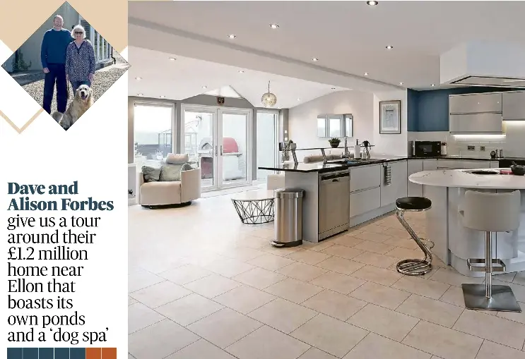 Dave and Alison Forbes give us a tour around their £1.2 million home ...