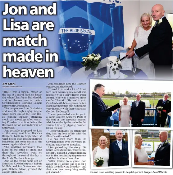 Jon and Lisa are match made in heaven - PressReader