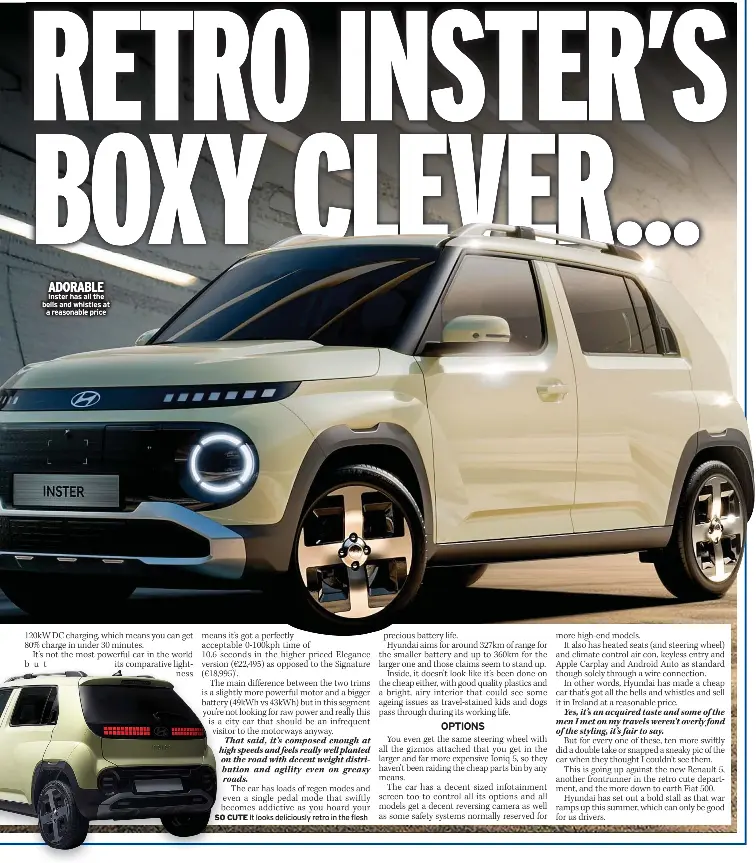 MOTORING NEWS WITH JOHN MITCHELL RETRO INSTER’S BOXY CLEVER... - PressReader