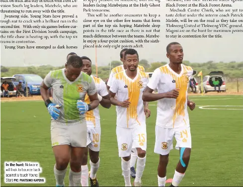 Tough battle awaits Notwane against Young Stars - PressReader