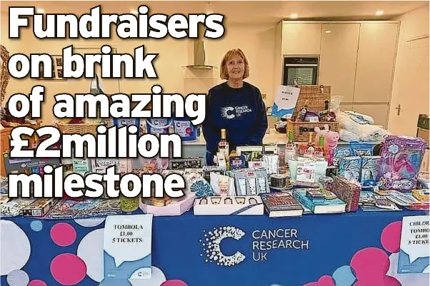 Fundraiser­s on brink of amazing £2million milestone - PressReader
