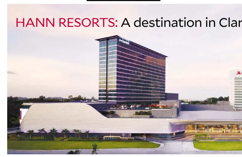 HANN RESORTS: A destinatio­n in Clark for food trippers - PressReader