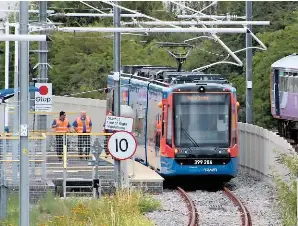 Tram-train trial - PressReader