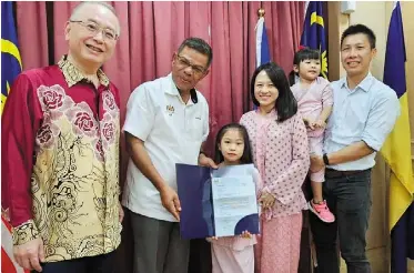 Mia is officially a Malaysian - PressReader