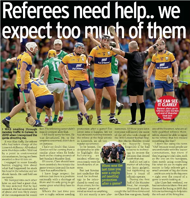 Referees need help.. we expect too much of them - PressReader