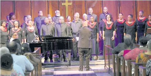 Standing ovation for White, Kevorkian, NCOJ at UWI Chapel - PressReader