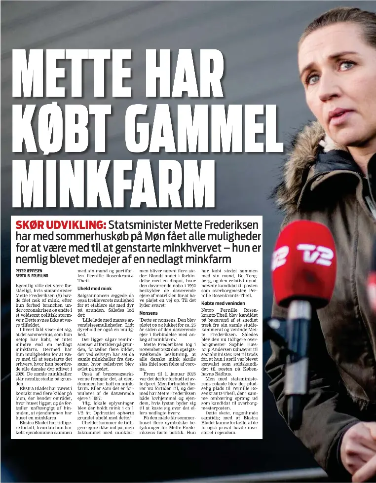 METTE HAR KØBT GAMMEL MINKFARM - PressReader