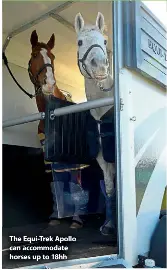 ALL ABOUT THE EQUI TREK APOLLO - PressReader