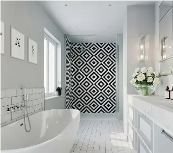 Stylish panels are leading the way for bathroom trends this autumn - PressReader