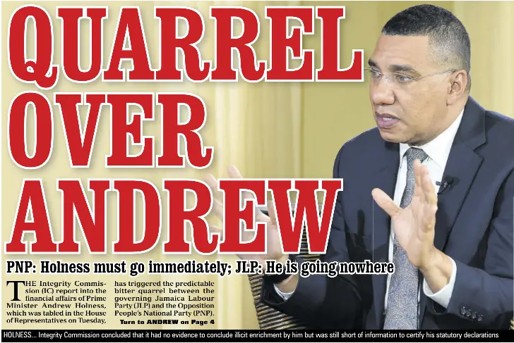 QUARREL OVER ANDREW - PressReader