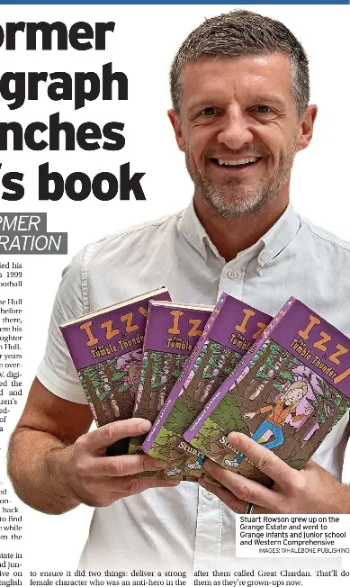 Town-born former Grimsby Telegraph journalist launches first children’s ...