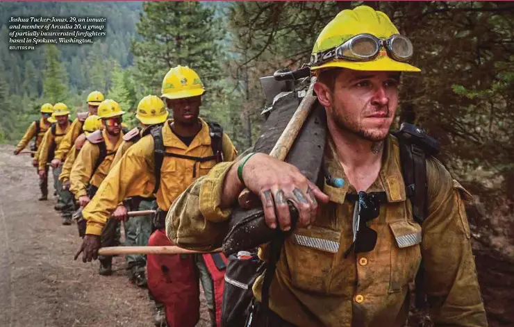 Turning inmates into wildland firemen - PressReader