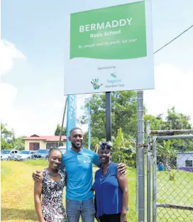 Sagicor Foundation upgrades Bermaddy Basic School - PressReader