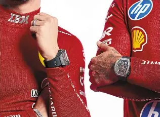 Richard Mille and Ferrari rev up luxury partnershi­p - PressReader