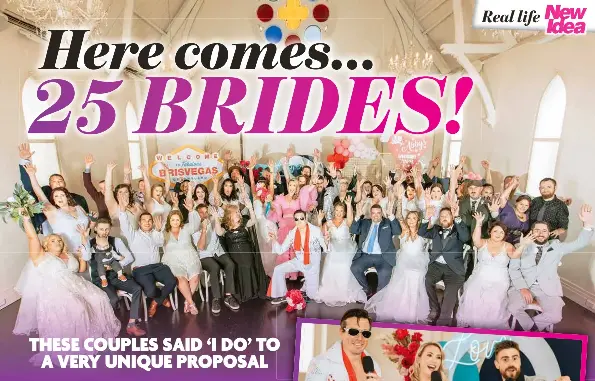 Here comes... 25 BRIDES! - PressReader