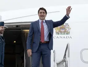 L’avion du premier ministre Justin Trudeau a souffert d’ennuis ...