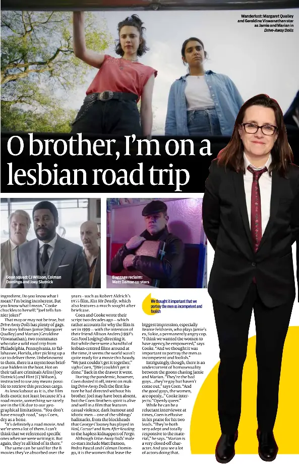 O brother, I’m on a lesbian road trip - PressReader