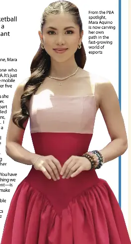 Former PBA courtside reporter conquers esports center stage - PressReader