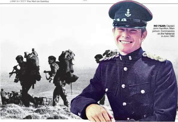 Day the Queen paid teary-eyed tribute to Falklands hero his enemy ...