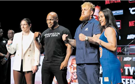 Tyson na 31 godinu mlađu zvijezdu, ulaznice i po dva milijuna dolara - PressReader