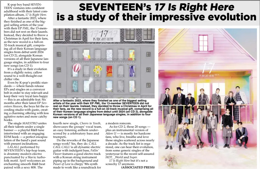SEVENTEEN’s 17 Is Right Here is a study of their impressive evolution - PressReader