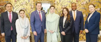 CM MARYAM NAWAZ MEETS US CONGRESS DELEGATION - PressReader