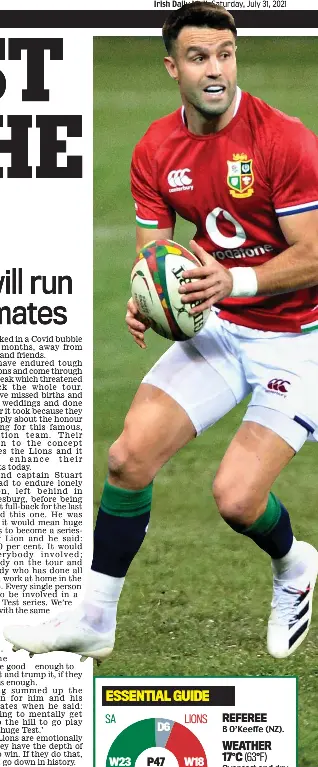 LIONS MUST BEWARE THE BOK-LASH! - PressReader
