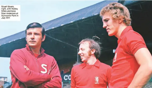 Boro icon Boam was an Ayresome Park rock - PressReader