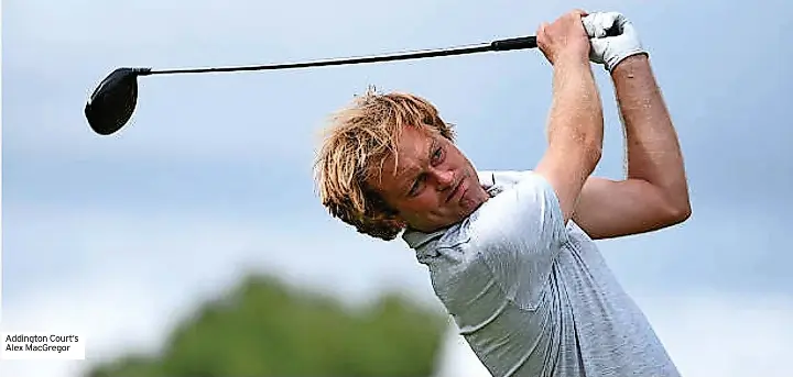 Addington Court’s Alex is up for top gong at England Golf - PressReader
