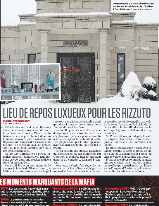 Lieu de repos Luxueux pour Les rizzuto - PressReader