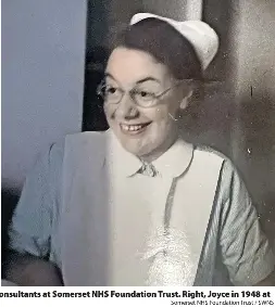 Joyce, 95, to retire after career and a half in healthcare - PressReader