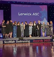 Diver Penman, coach Sless and Lerwick club make splash at awards ...